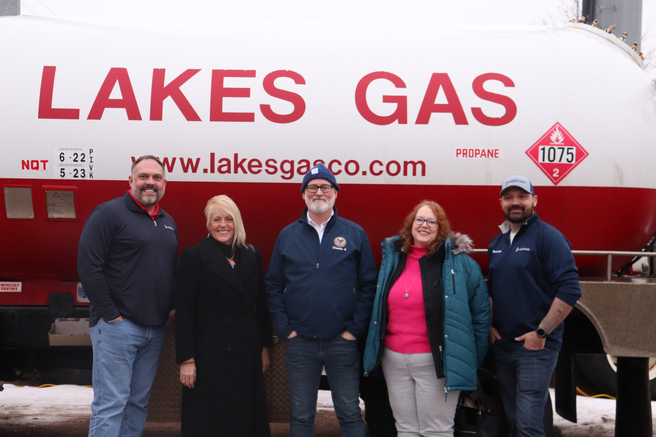 Lakes Gas Hosts Rep. Derrick Van Orden | National Propane Gas Association | Delivering Value ...